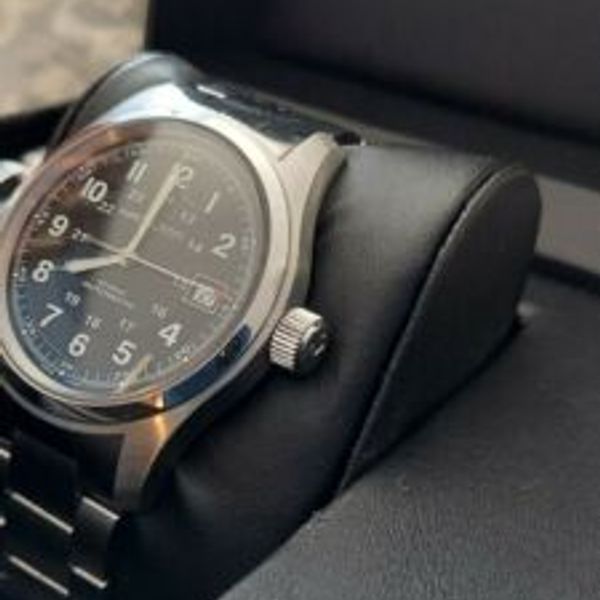 Hamilton Khaki Field Automatic 38mm Stainless Steel Watch H704450 ...