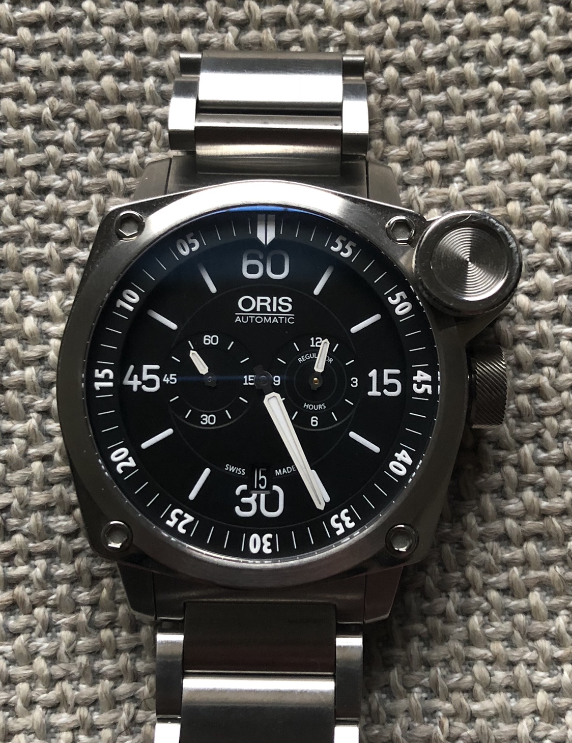 FS - Oris BC4 Flight Timer Regulator | WatchCharts Marketplace