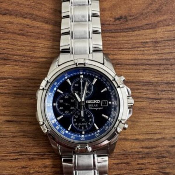 Seiko Solar Blue Men's Watch - SSC141 | WatchCharts Marketplace