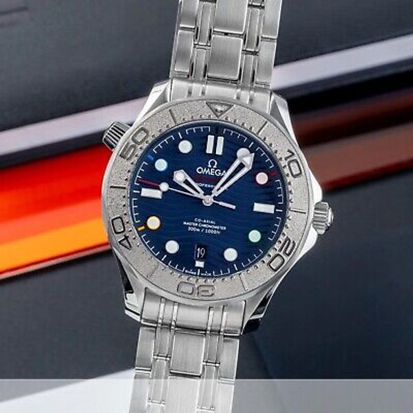 Omega Seamaster Diver 300M "Beijing 2022" 522.30.42.20.03.001 B&P 2024 ...