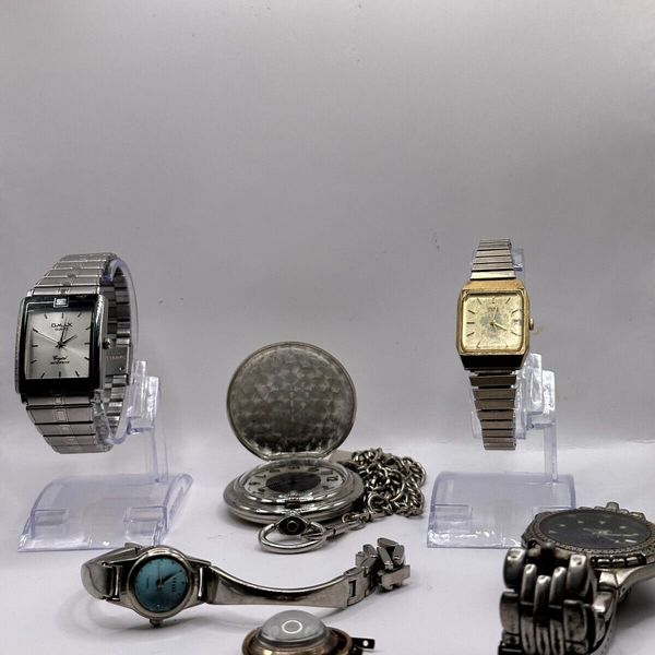 Bulk Watch Lot Vintage - Some Tested, Bulova, Benrus, Q-Max, Seiko ...