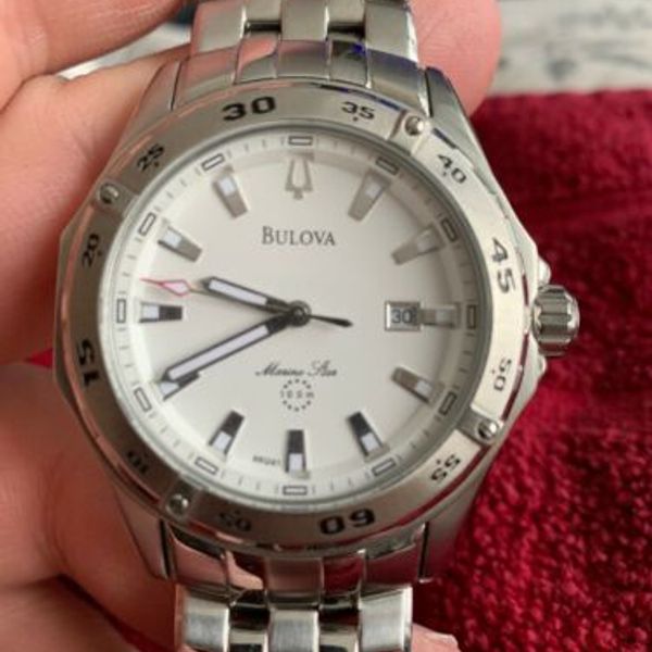 Bulova Marine Star 96G91 Quartz Dive Wrist Watch for Men | WatchCharts