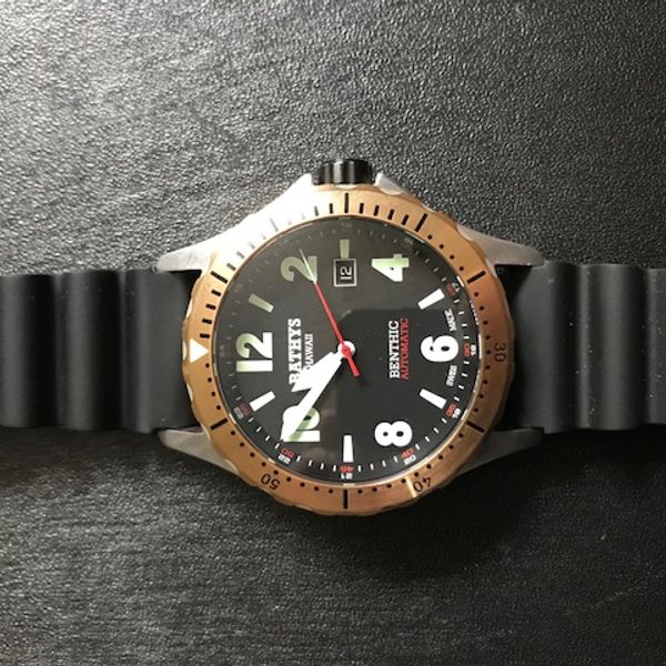 FS: Bathys Benthic Automatic Rose Gold PVD Bezel, Silver PVD case and ...