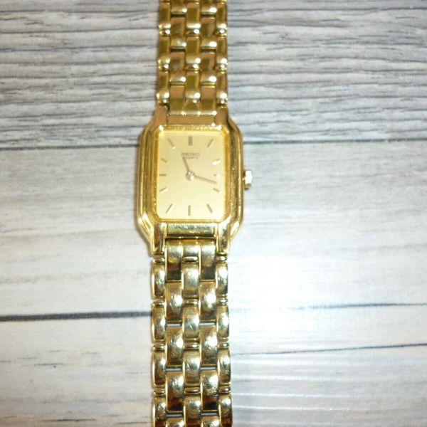 VINTAGE SEIKO QUARTZ WATCH GOLD TONE WOMENS | WatchCharts Marketplace