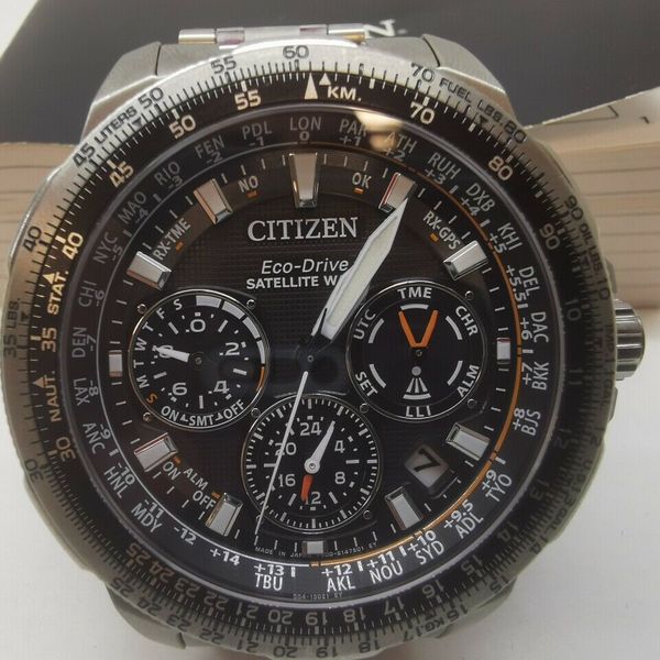 Citizen Promaster CC9020-54E, Satellite-Wave-GPS, Eco-Drive, Solar ...