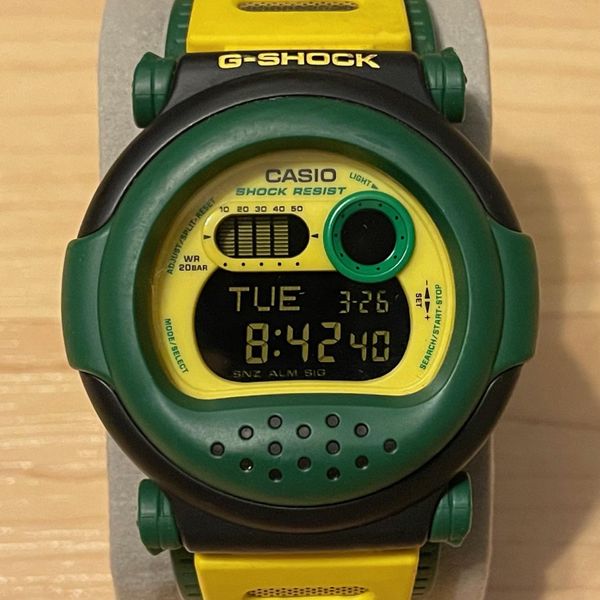[WTS] Casio G-Shock G-001RF-9 Rastafarian Jason Green Yellow Negative ...