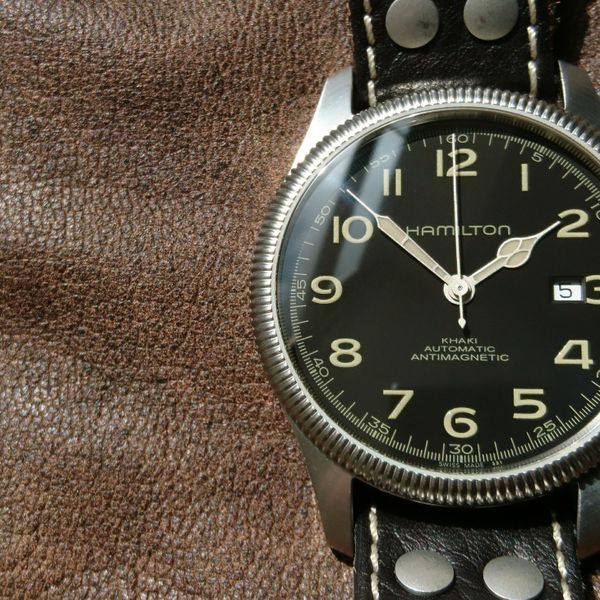 SOLD: Hamilton Khaki Pioneer Team Earth - Harrison Ford Edition ...