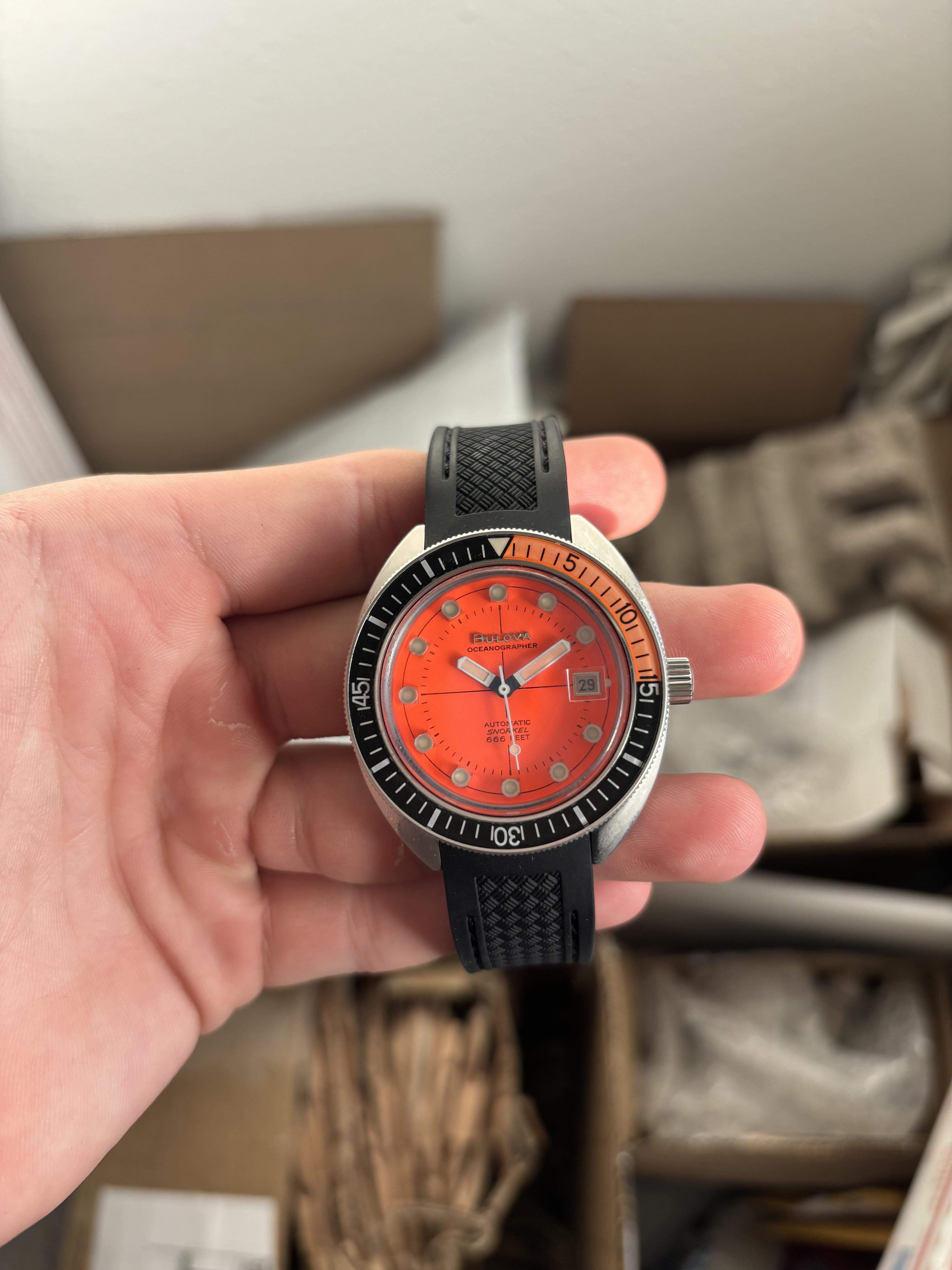 [WTS] Bulova Oceanographer “Devil Diver” - 96B350 | WatchCharts Marketplace