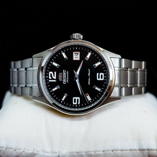 Orient Black Chicane FER1X001B0 Explorer Homage Automatic NOS Rare Full ...