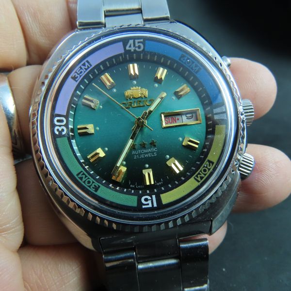 New Old Stock Japan Orient Three Star 46941 Movwment Daydate Automatic ...
