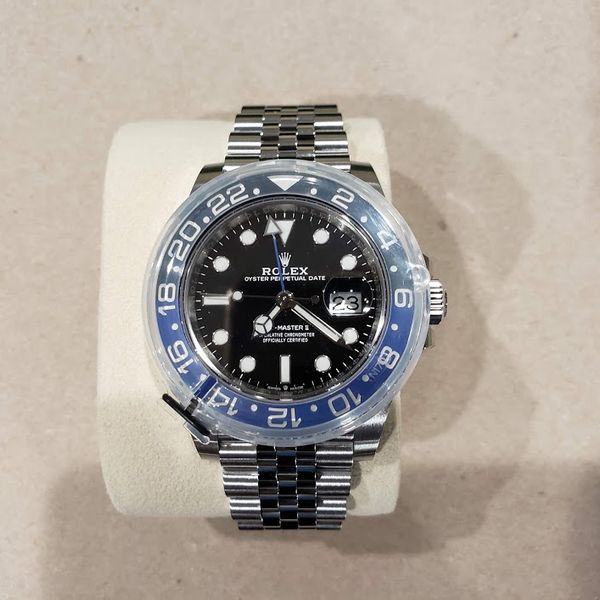 FS: GMT Master II Black Dial Batman Bezel Men's Watch | WatchCharts