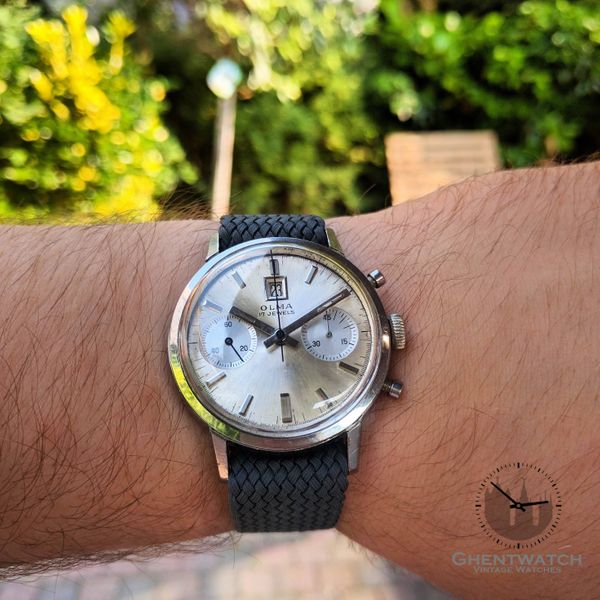 [WTS] Vintage (1960s) Olma 'Dato-12' Chronograph / All steel / Date at ...