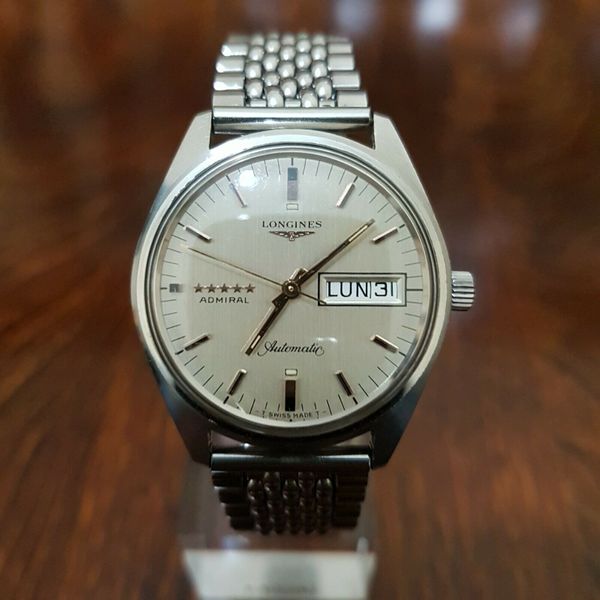 Vintage Longines Admiral 5 Star Day Date Automatic Circa 1974