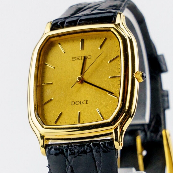 [Near Mint in box] SEIKO DOLCE 5E61-5A10 Quartz Men's Watch Octagon Japan #1213 | WatchCharts ...