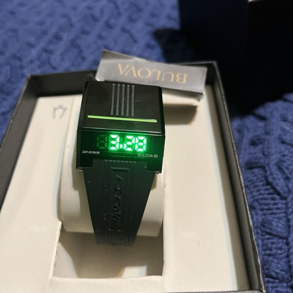 Bulova Black Men's Watch - 98C140 | WatchCharts Marketplace