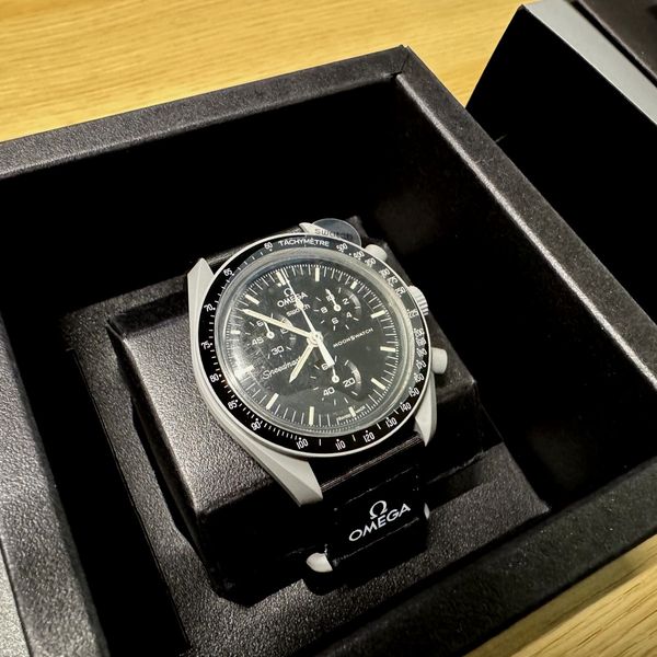 Authentic OMEGA X SWATCH BIOCERAMIC MOONSWATCH MISSION TO THE MOON ...