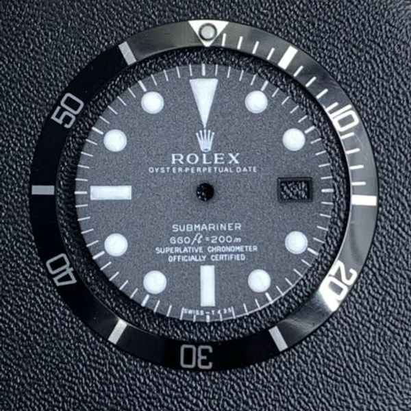 Rolex Submariner 1680 Service Dial And Insert Vintage Matte | WatchCharts