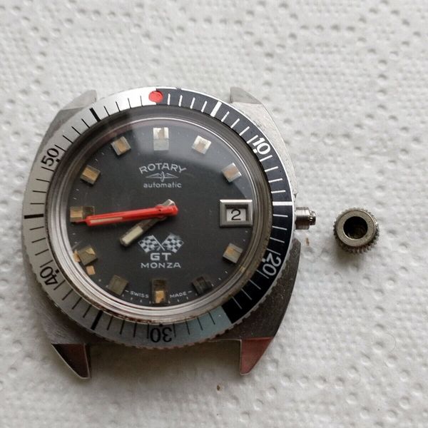 Vintage Rotary GT Monza - 70's wristwatch - need repair | WatchCharts ...
