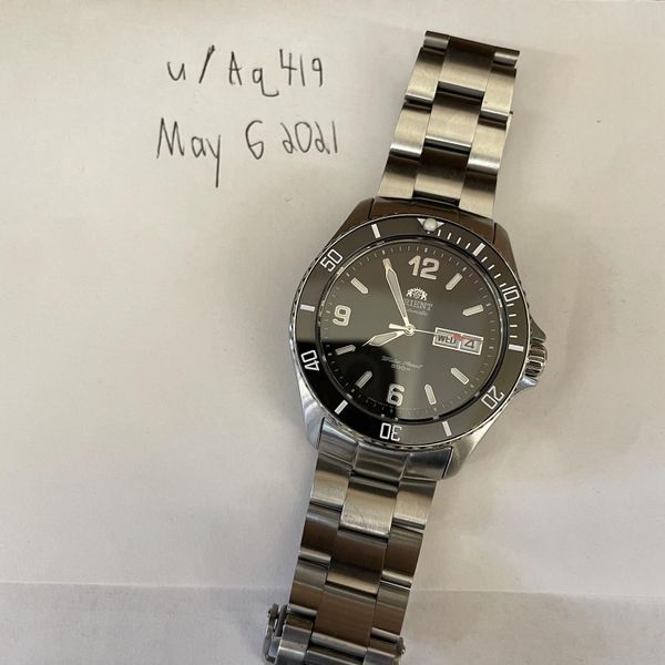 [WTS] Custom Orient Mako II. Customized with ceramic bezel, sapphire ...
