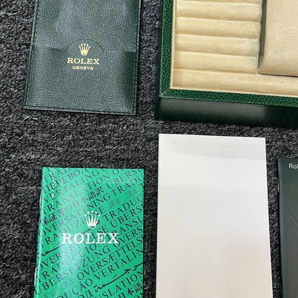 Vintage Rolex President Original Complete Box Set . All Tags And ...
