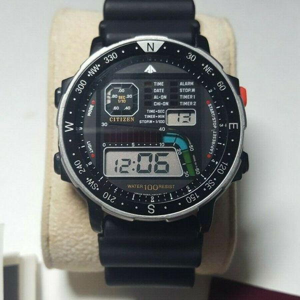 Citizen Windsurf D060 (Windsurfing), 086970-TA, 42-8035 GN-4-S, Silver ...