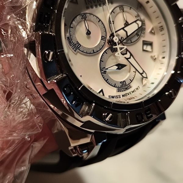 Invicta Reserve Ripsaw 53mm Swiss Quartz Chronograph Strap Watch ...