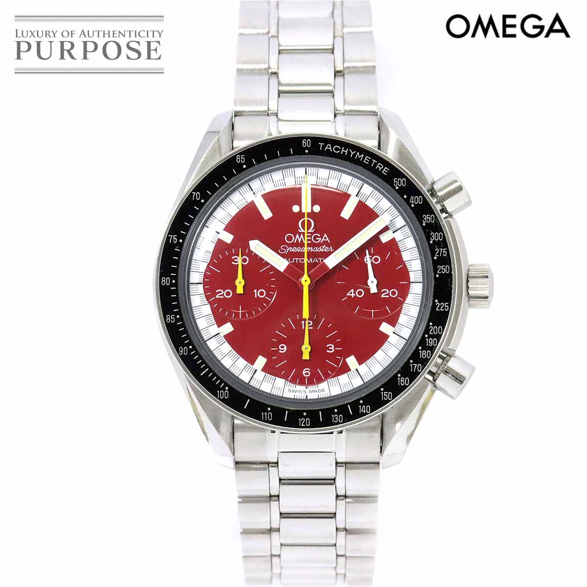 [Overhauled] Omega OMEGA Speedmaster Schumacher 3510 61 chronograph men ...