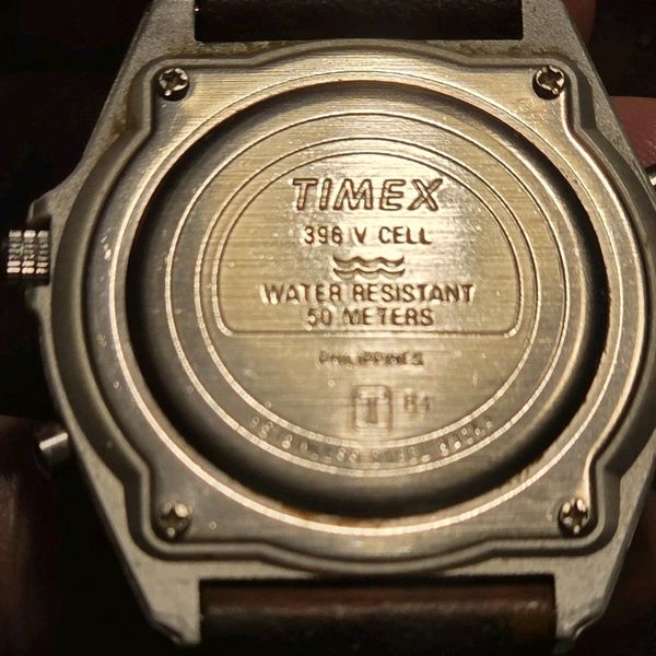 Vintage Timex B-29 Chronograph Men's Watch Analog Digital Ana-Digi 1993 ...