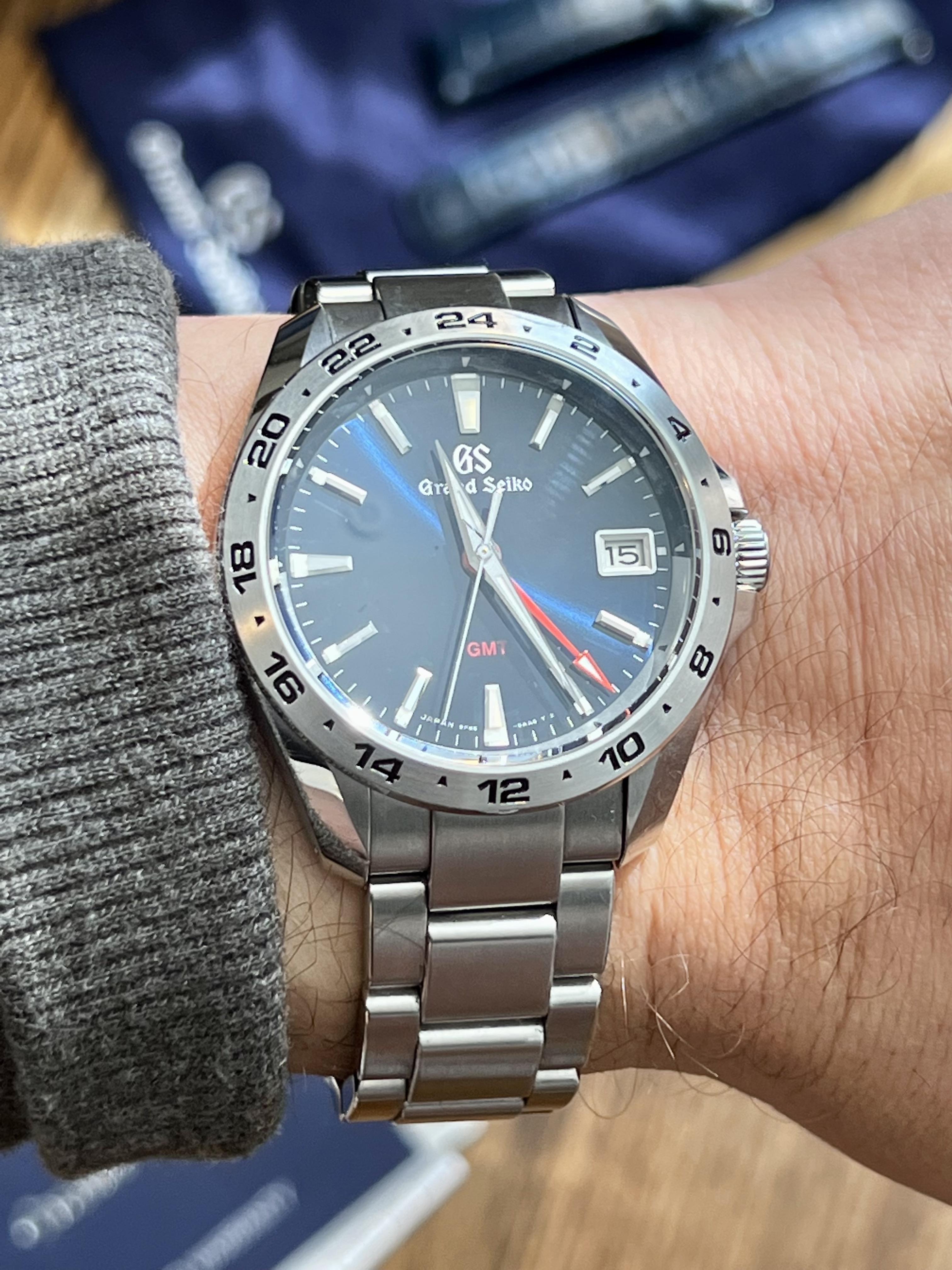 [WTS] Grand Seiko SBGN005 GMT - Full Kit! | WatchCharts