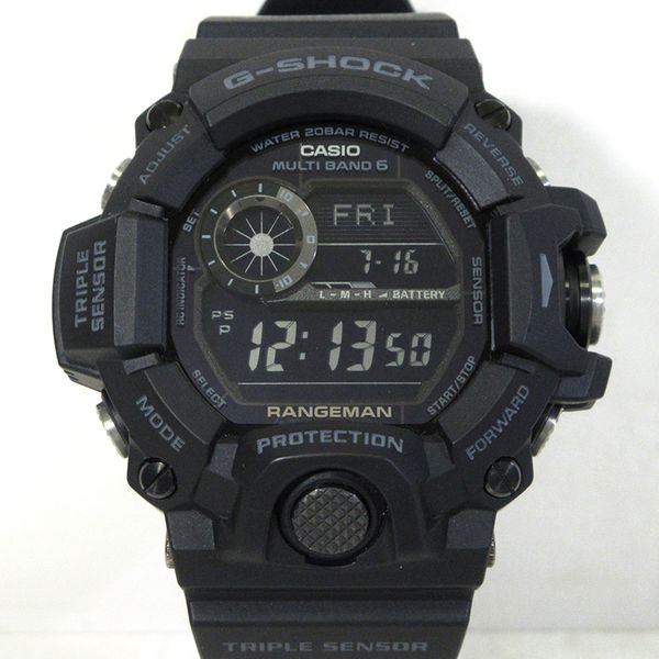 [Used] CASIO ｜ Casio G-SHOCK G-SHOCK GW-9400-1BER RANGEMAN BLACK-OUT Rangeman Blackout Digital ...