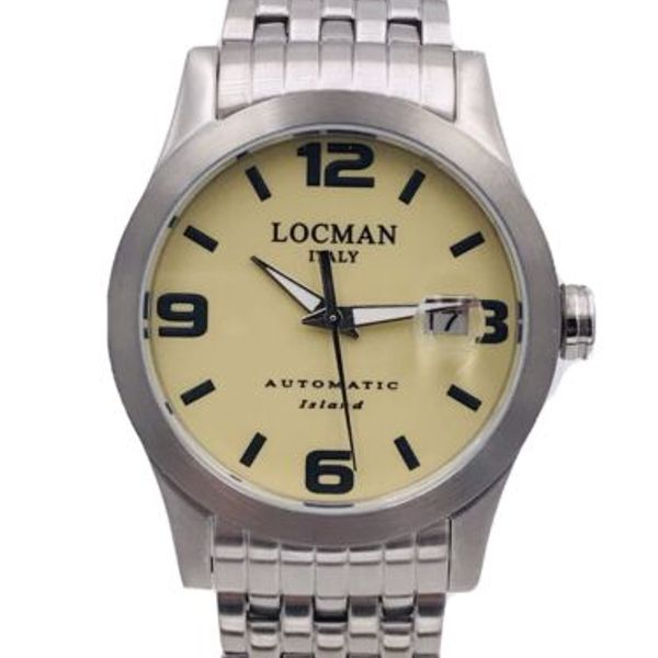 Orologio Locman Island Automatico 615ACPA/460 Acciaio 40mm ...