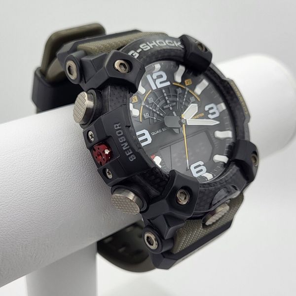 Casio G-Shock GGB100-1A3 Master of G Mudmaster Carbon Core Guard Green ...
