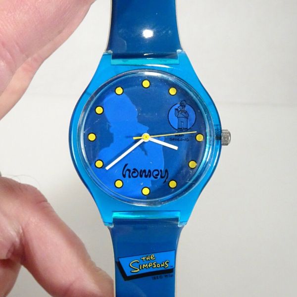 Vintage Swatch Homer Simpson Watch NOS Never Used - 58911 | WatchCharts ...
