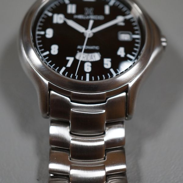 [WTS] Helveco ETA 2846-2 Black Dial Swiss Day Date Automatic Watch ...