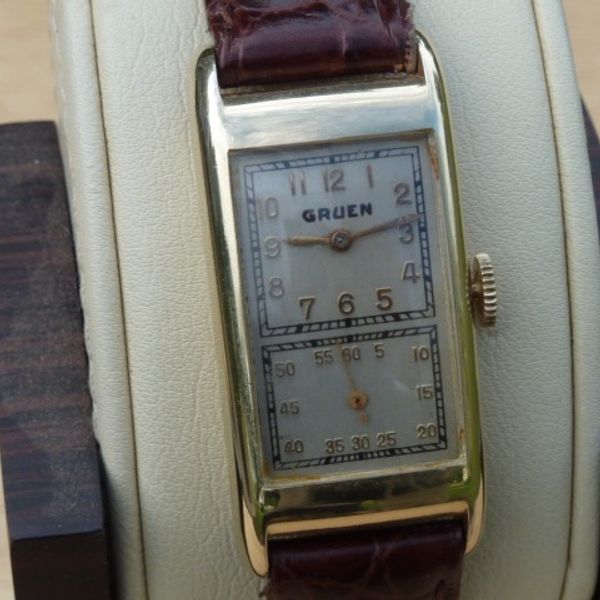 FS: Rare Gruen Doctor s watch in excellent condition-gold filled w/ Cal ...
