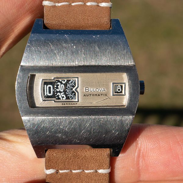 Bulova N4 Jump Hour Automatic Watch from 1974 | WatchCharts Marketplace
