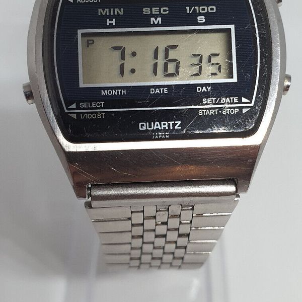 CASIO 60QS-20 1970's RARE VINTAGE DIGITAL MEN'S JAPAN WATCH | WatchCharts Marketplace