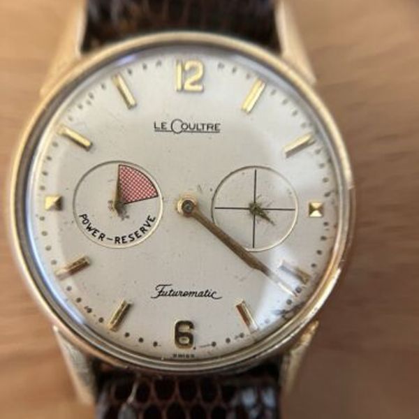 LeCoultre Futurematic Vintage Watch, Power Reserve, 10K Gold Filled ...