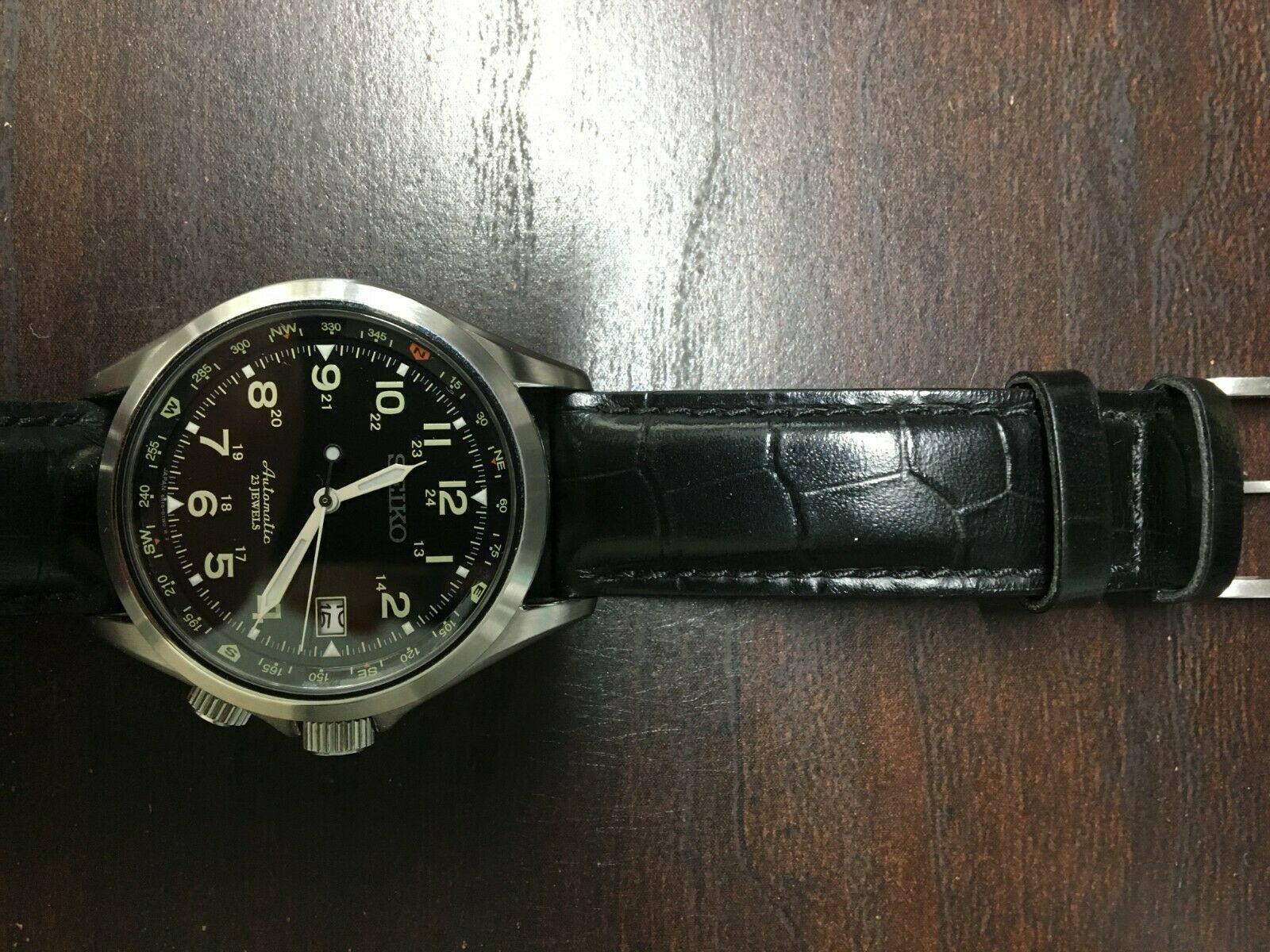 Seiko SARG007 Automatic Watch (Alpinist) with Compass Bezel Made in ...