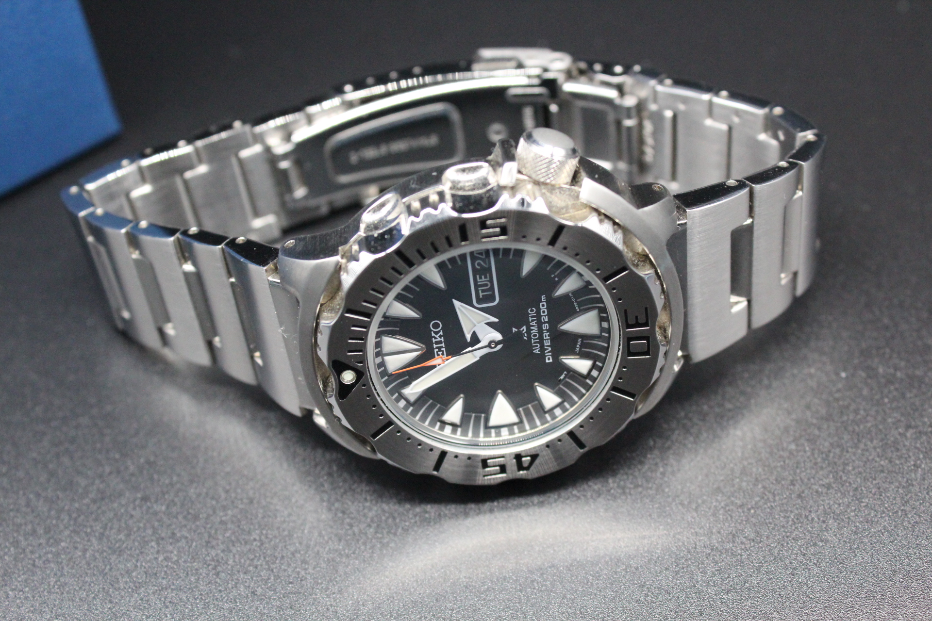 Seiko SRP307 Monster (Black Dial) GEN 2 | WatchCharts Marketplace