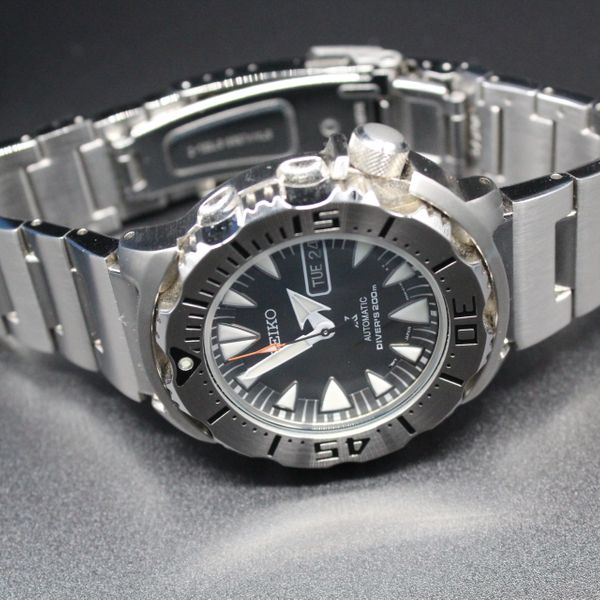 Seiko SRP307 Monster (Black Dial) GEN 2 | WatchCharts Marketplace