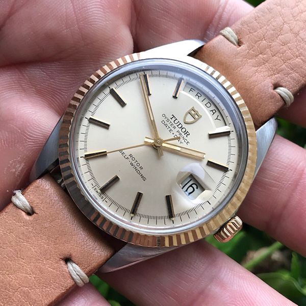 FS: Vintage Tudor Date + Day Jumbo Two-Tone ref. 7019/3 | WatchCharts ...