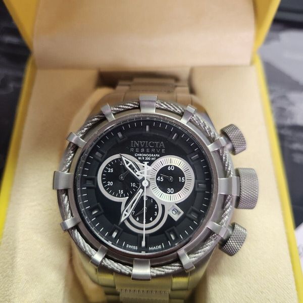 Invicta Reserve Bolt Sport, Model #1444, 50mm, Swiss Made Chronograph ...