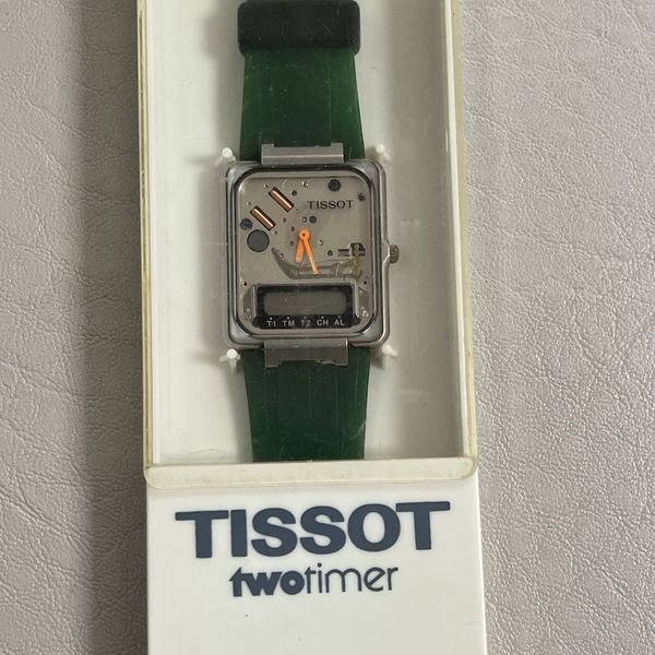 Tissot Two Timer Watch Swiss Mechanism Original Box Â» | WatchCharts ...