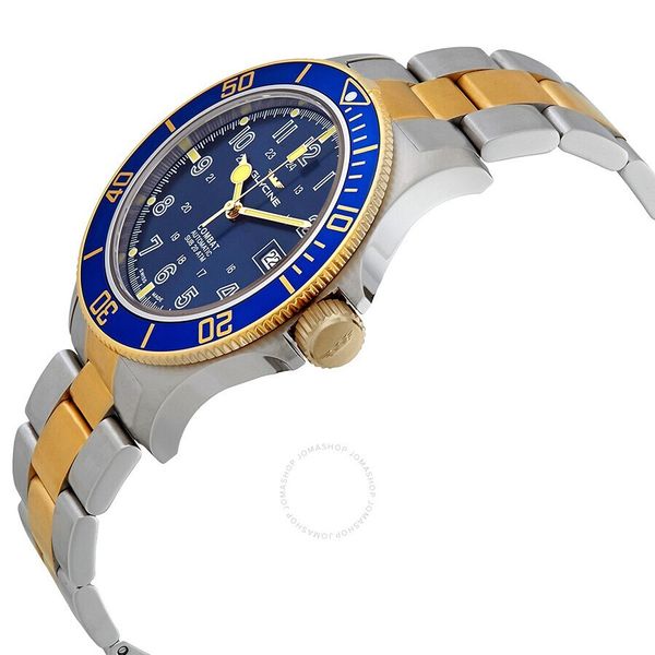 Glycine Men's Combat Sub Blue Dial Two-tone Men's Watch Item No. GL0081 ...