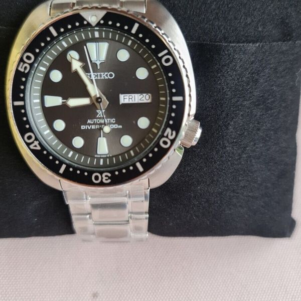 SEIKO Prospex SRPC23K1 Turtle Automatic 4R35 Diver's 200M Watch NOS ...