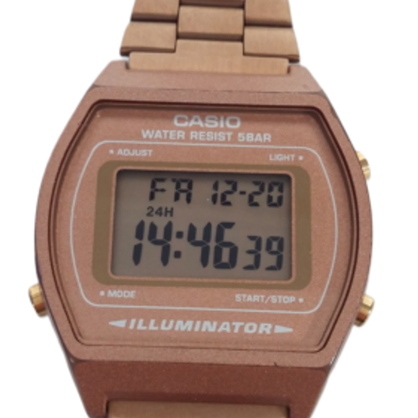 Vintage Casio B640W Illuminator Digital Watch Water Resistant 5BAR ...