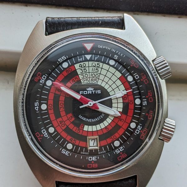 Fortis MarineMaster Automatic Divers Watch Vintage | WatchCharts ...