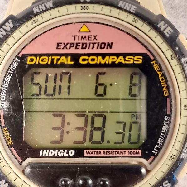 Timex Expedition Digital Compass Watch 43mm New Battery | WatchCharts ...