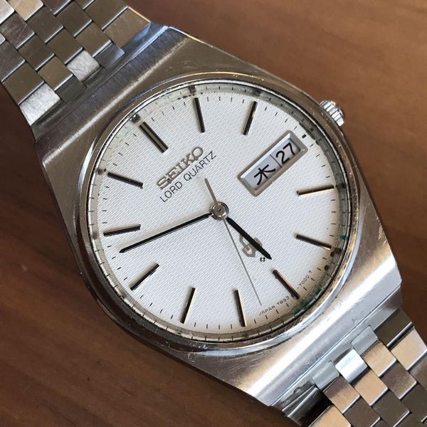 SEIKO LORD QUARTZ 7853 7010 Men s Wristwatch | WatchCharts Marketplace